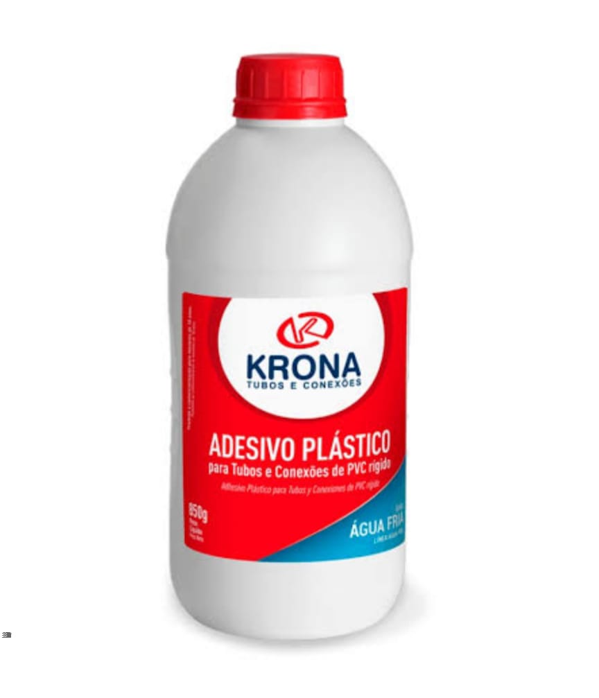 Adesivo Plástico Para Tubos E Conexões De Pvc 850g – Krona – Hebrom ...